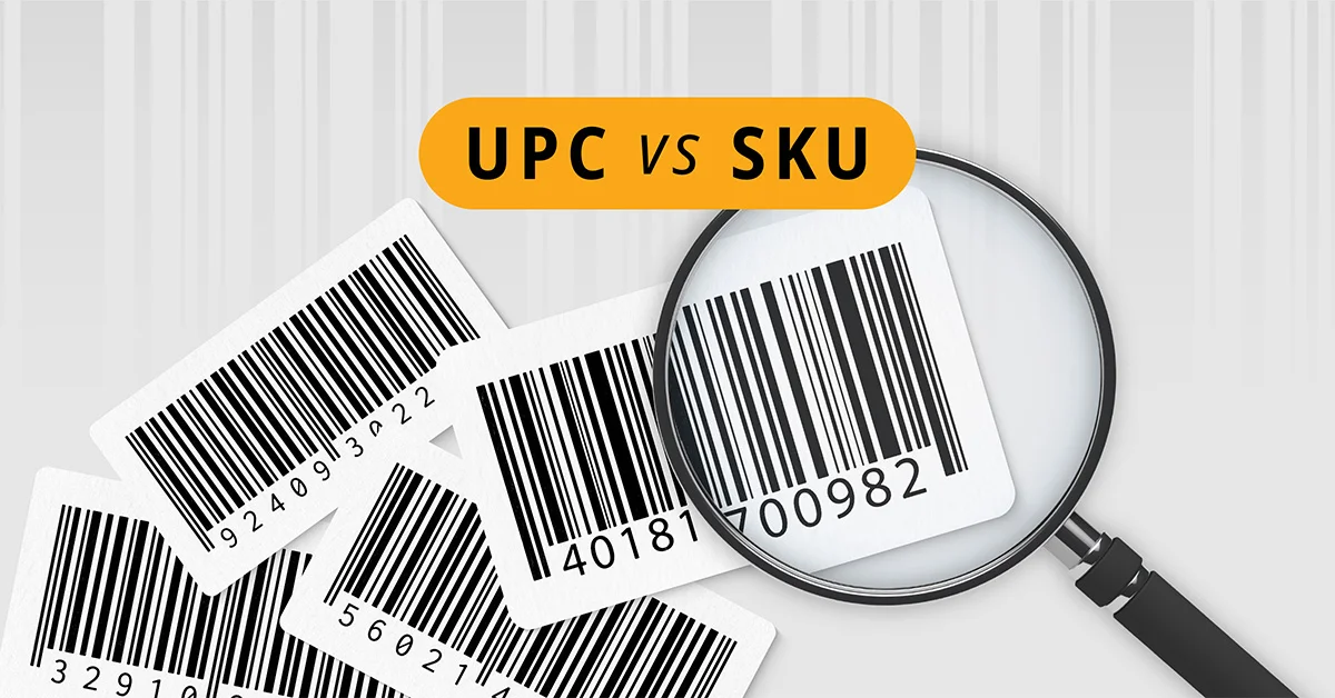 Decoding Barcodes: What Is the Difference Between UPC and SKU? - Wasp ...