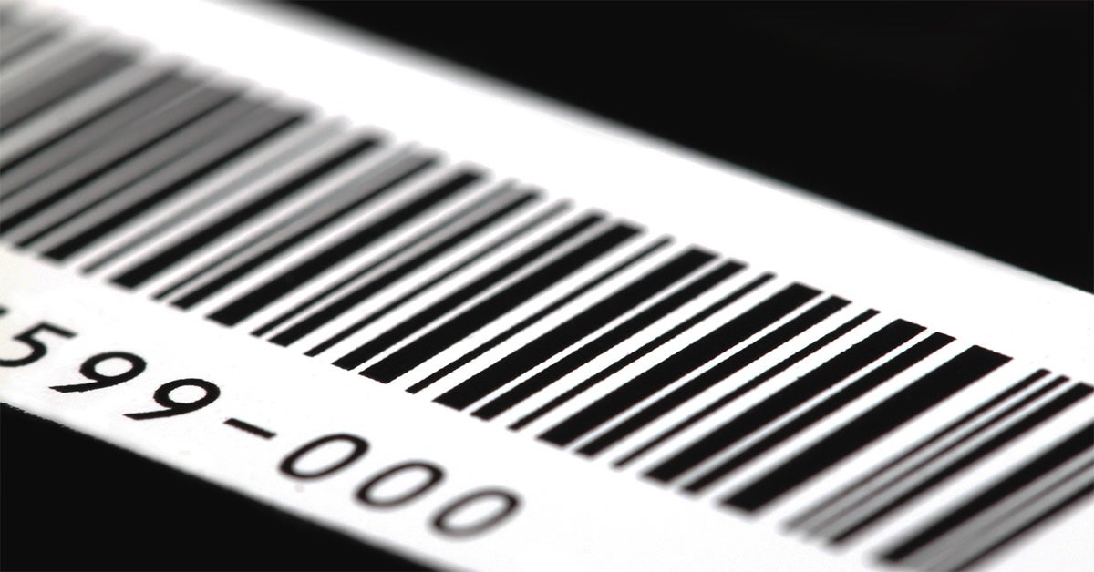 Long Barcode With Numbers